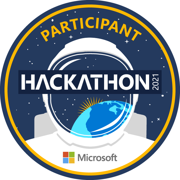 Microsoft Global Hackathon 2021 | Abhishek Das